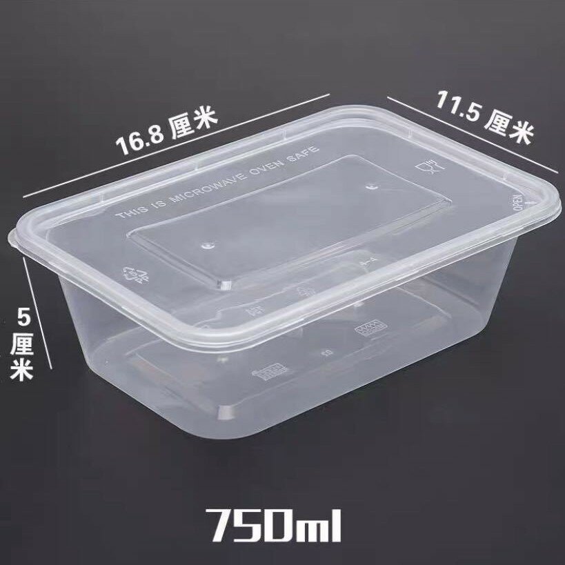 Производитель одноразовых черных коробок для еды, бенто-боксов, квадратных коробок для фастфуда из полипропилена, круглых мисок, коробок для доставки