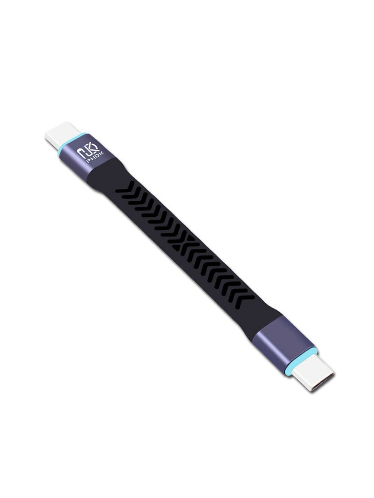 Короткий кабель UsbC-TypeC USB3.2 20 Гбит /с Линия быстрой зарядки и передачи данных 10 см