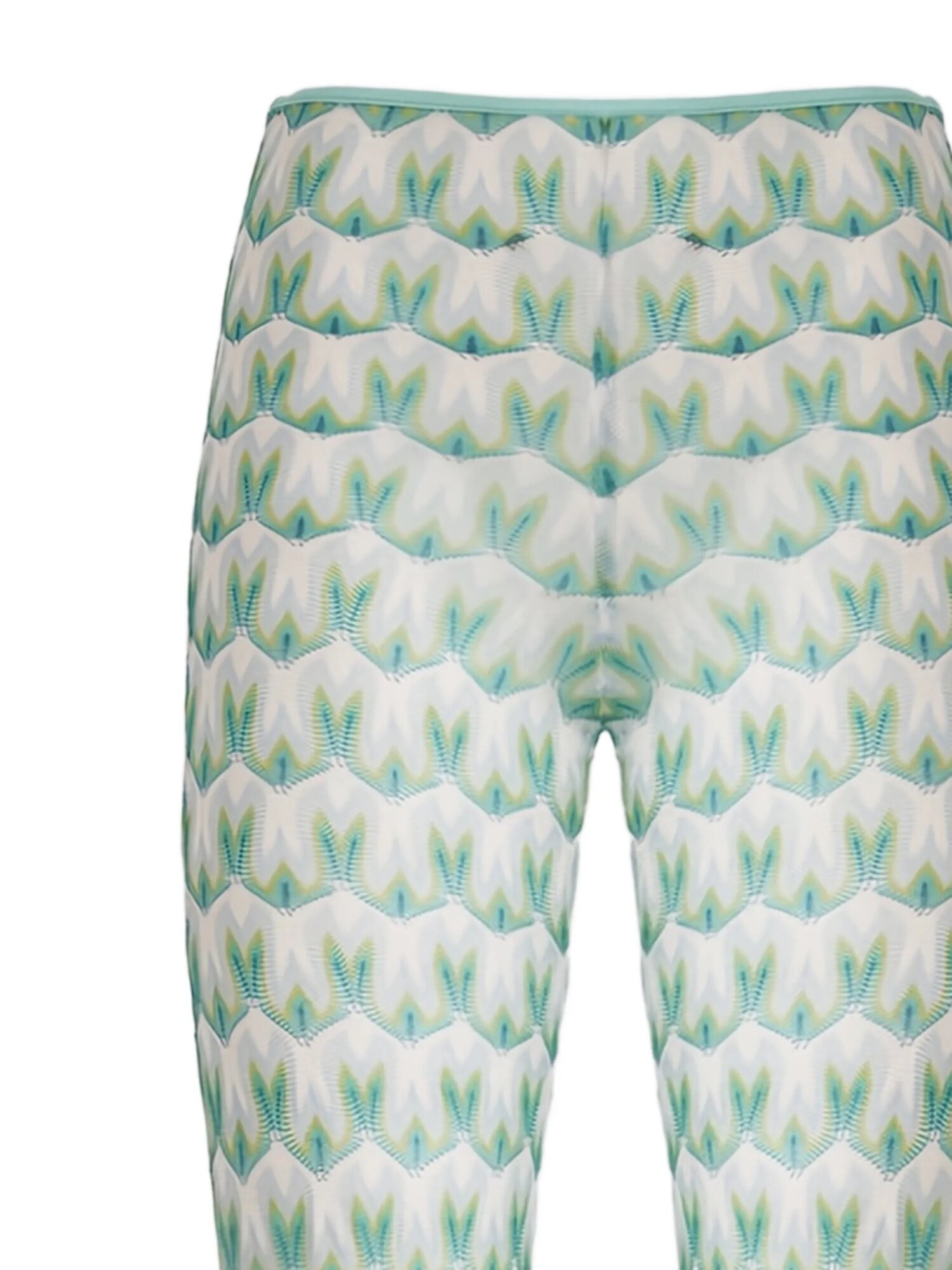 Брюки Missoni Abstract-print beach trousers, размер 44, white — фото 1