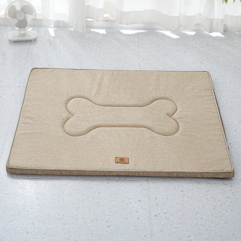 Оксфордская ткань домик для собак-комнатный коврик для малых и средних пород с водонепроницаемым 3D-пенополиуретаном