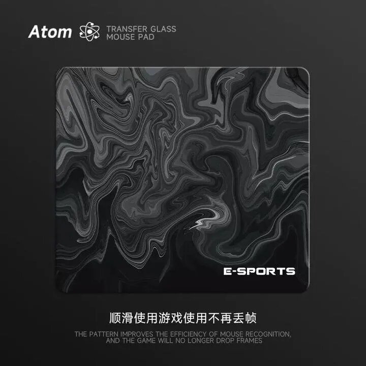 Skypad Коврик для мышки, XL, белый, светло-синий