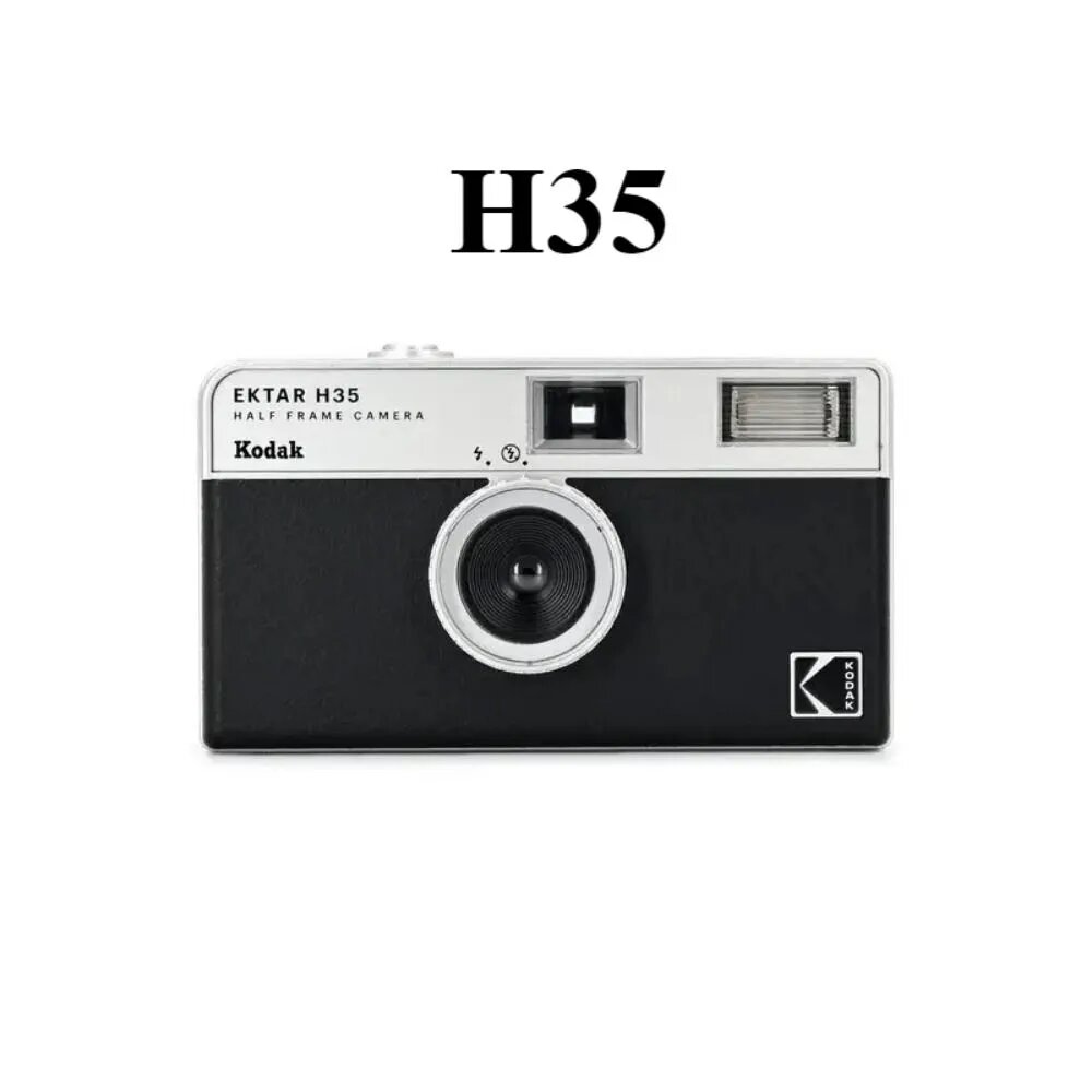 KODAK EKTAR H35N Полукадровая Камера 35мм с Вспышкой Сет вклуч