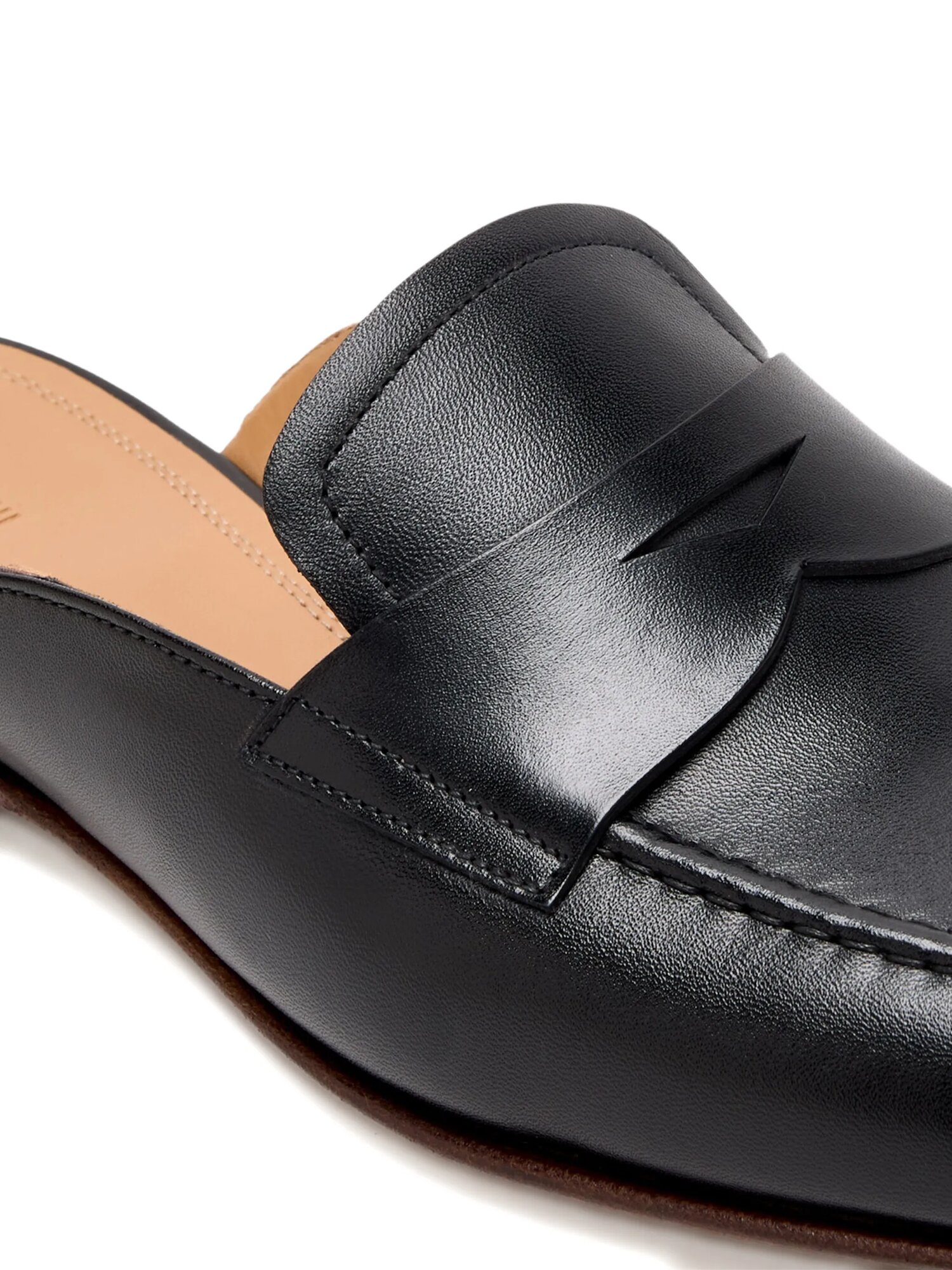 Мюли MAGNANNI Leather mules, размер 41, black/black — фото 1