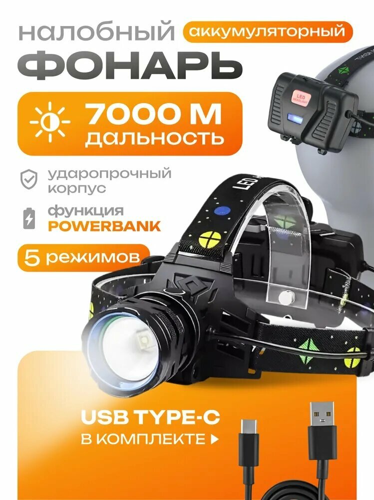 Фонарь налобный, Airclif，Фонарь налобный Airclif: удобство и надежность