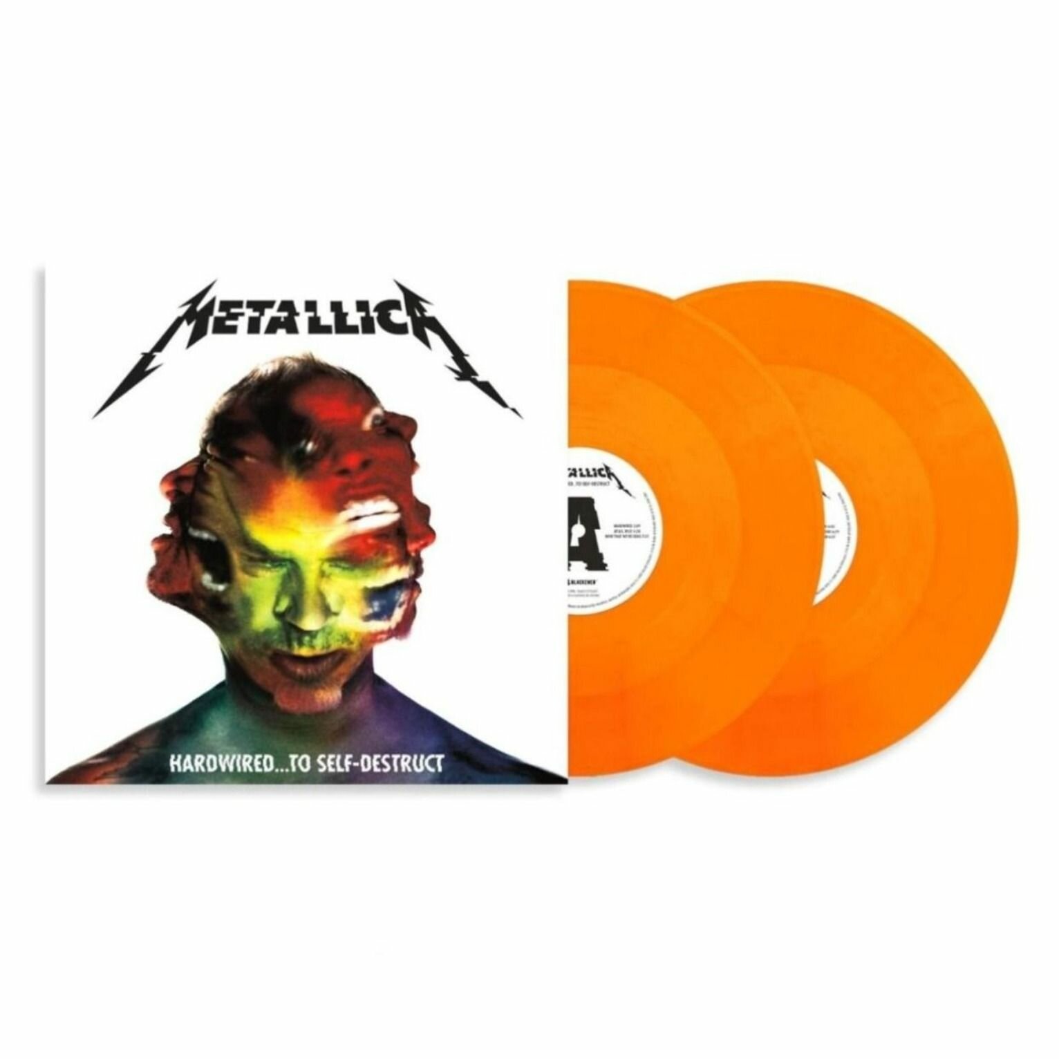Виниловая пластинка Metallica - Hardwired. To Self-Destruct 2 x Vinyl, LP, Orange Translucent (Flame Orange)