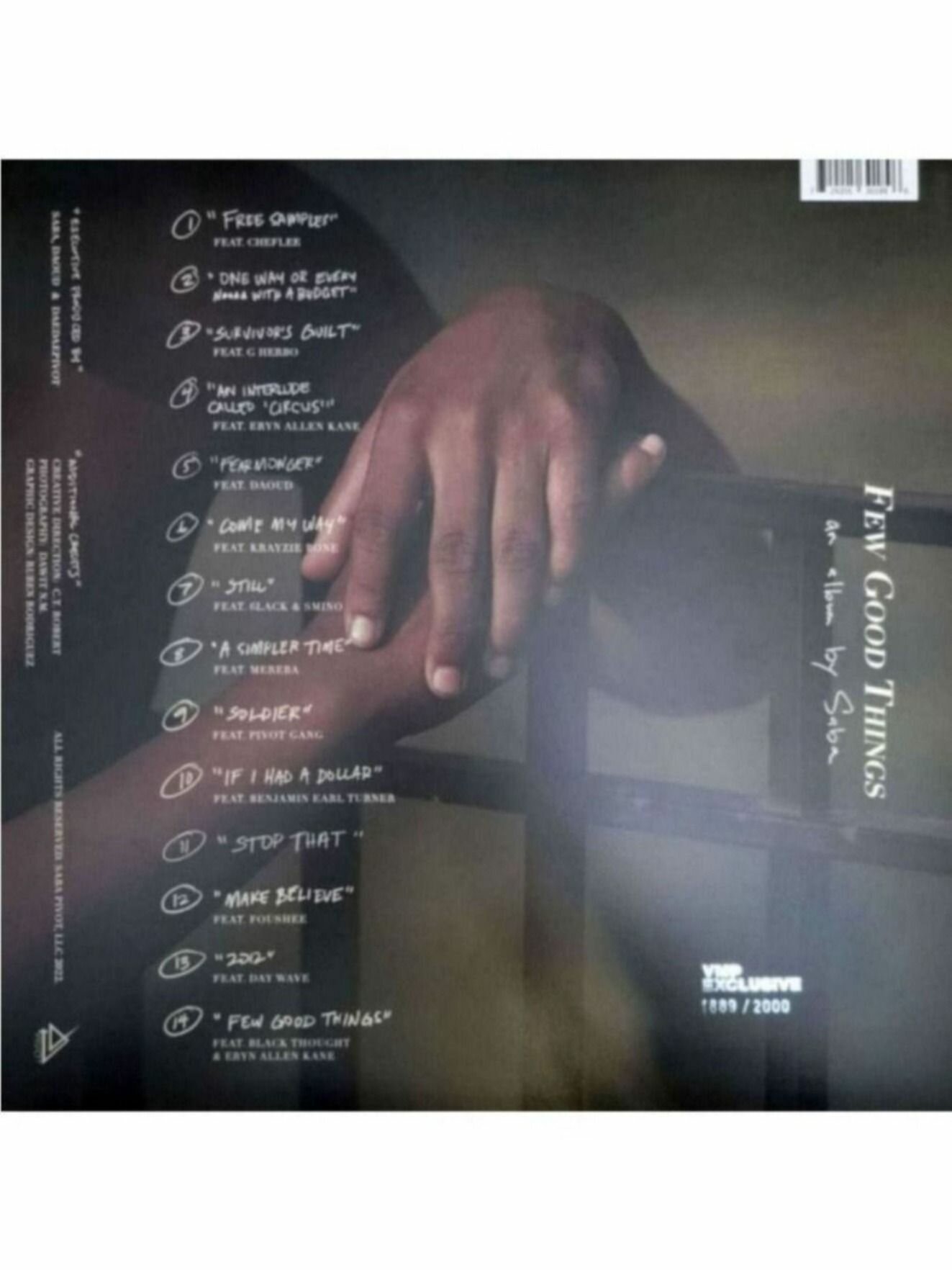 Виниловая Пластинка Saba - Few Good Things 2 x Пластинки, LP, Club Edition, Limited Edition, Numbered, Tan Новый,