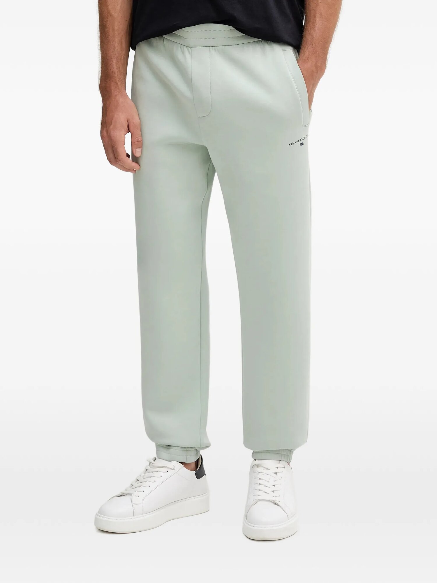 Брюки Armani Exchange Logo print track pants, размер 54
