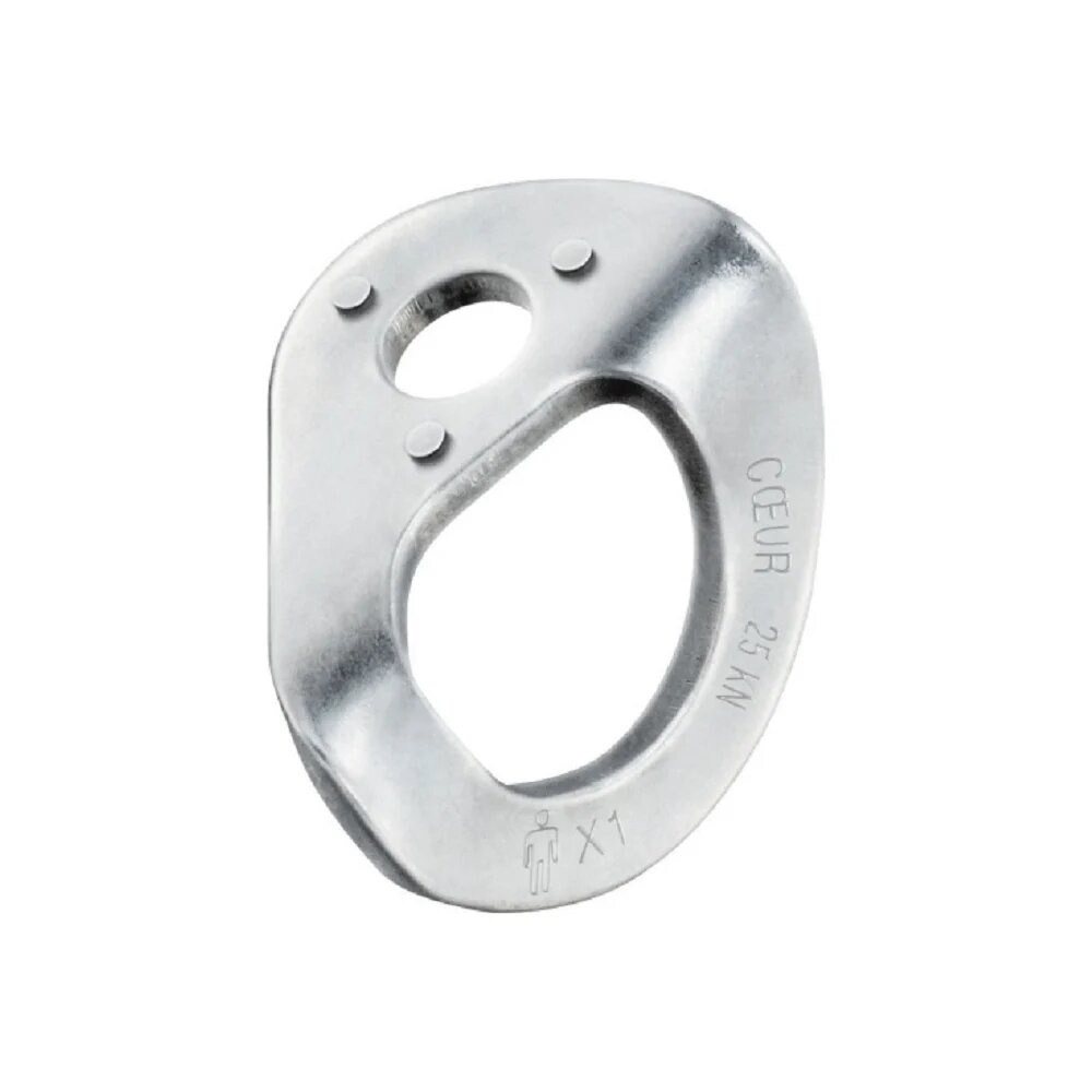 Проушина анкерная Petzl COEUR STEEL, сталь, для помещения, 10/12 мм
