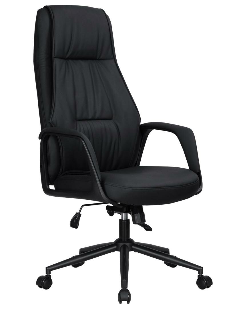 Кресло руководителя DOBRIN Офисное кресло для руководителей DOBRIN KEN, черный (RXT051-21) арт. LMR-133BL_B-M_EL-RXT051-21