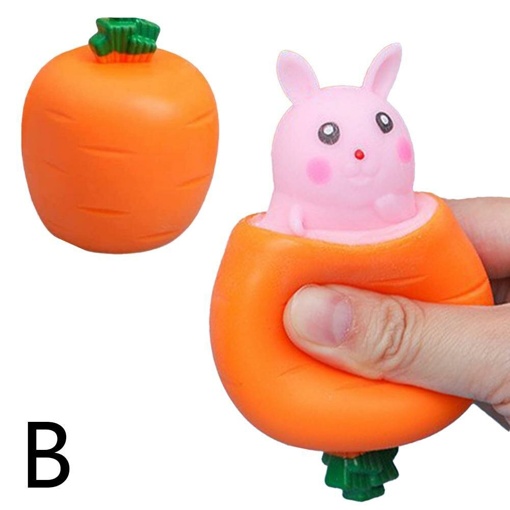 Игрушка-антистресс Морковный кролик