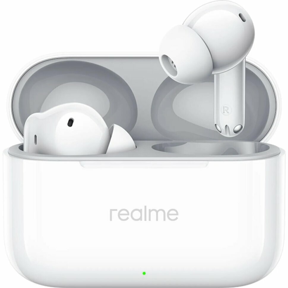 Наушники Realme Buds T200 Snowy White (Белый) Ru, 2357764