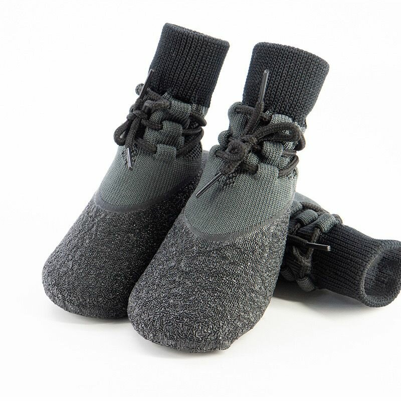 Ботинки для животных, обувь для собак, прорезиненные носочки для кошек.4 шт