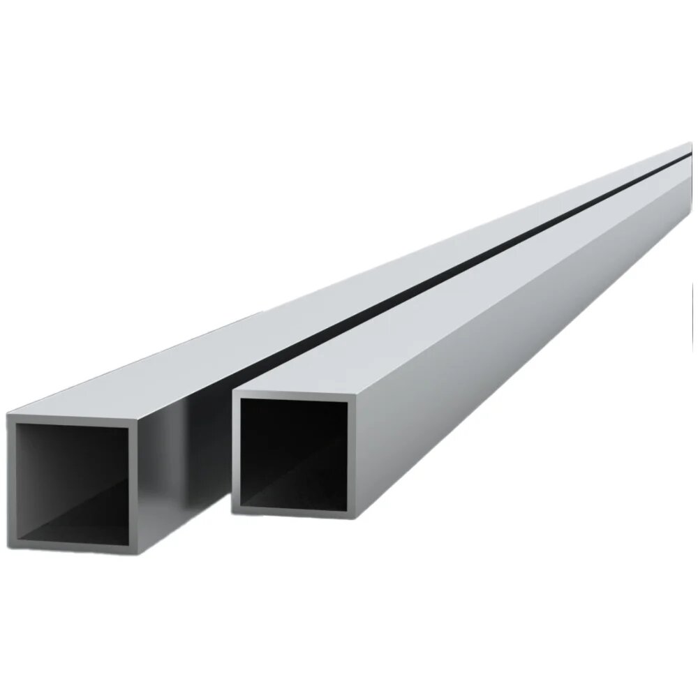 Труба квадратная алюминиевая диал 3000x20x20x1,5 мм, 2 штуки в комплекте 4687206760905