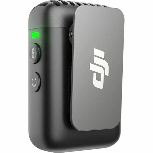 Микрофон DJI Mic 2, черный, беспроводной, с активным шумоподавлением — фото 1