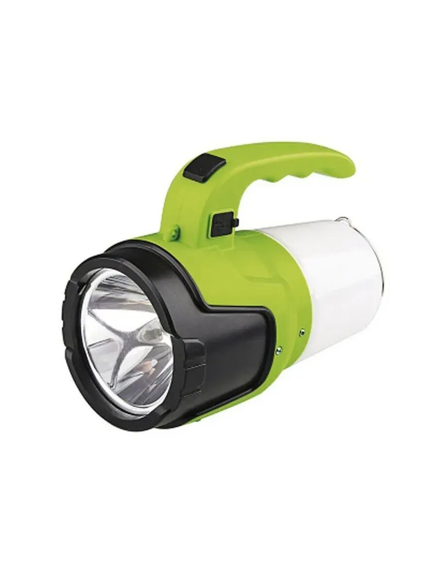 PF-PFL-L73 Фонарь-фара, 1 LED + 8 LED, аккум. 220В, USB
