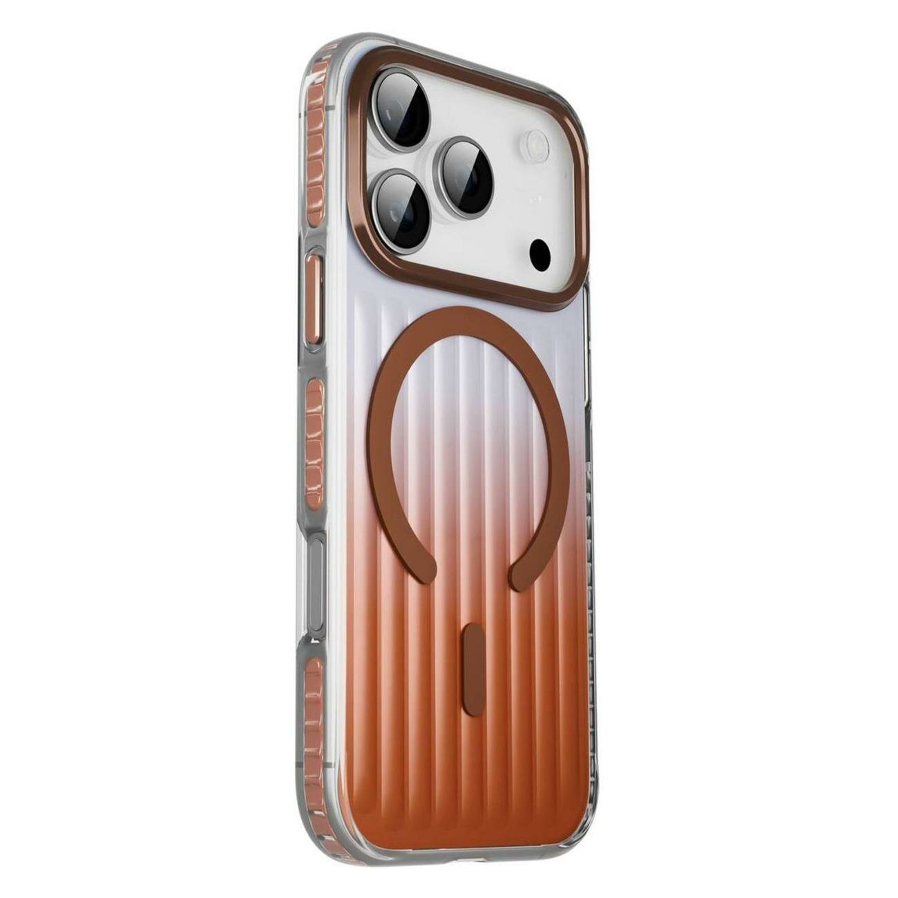 Чехол накладка iPhone 17 Pro Max 6.9" Gurdini Ocean Case Transparent Bronze