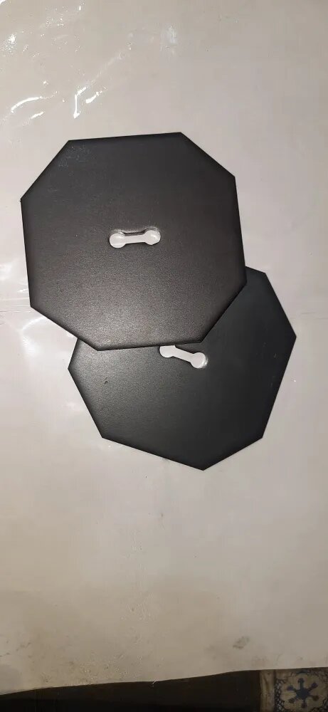 Заготовка 1шт. Накладка на дверь сувальдного замка РИФ-1, рифодин