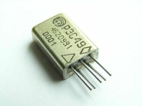 Реле на 27В, РЭС49 РС4.569.421-00.01, 1шт