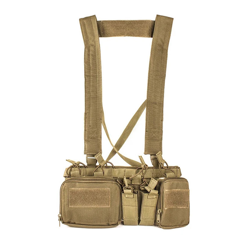 2026 Конусный волчий пояс для груди, подвесной жилет MC, камуфляж для всех типов местности, легкий подвесной пояс для груди D3