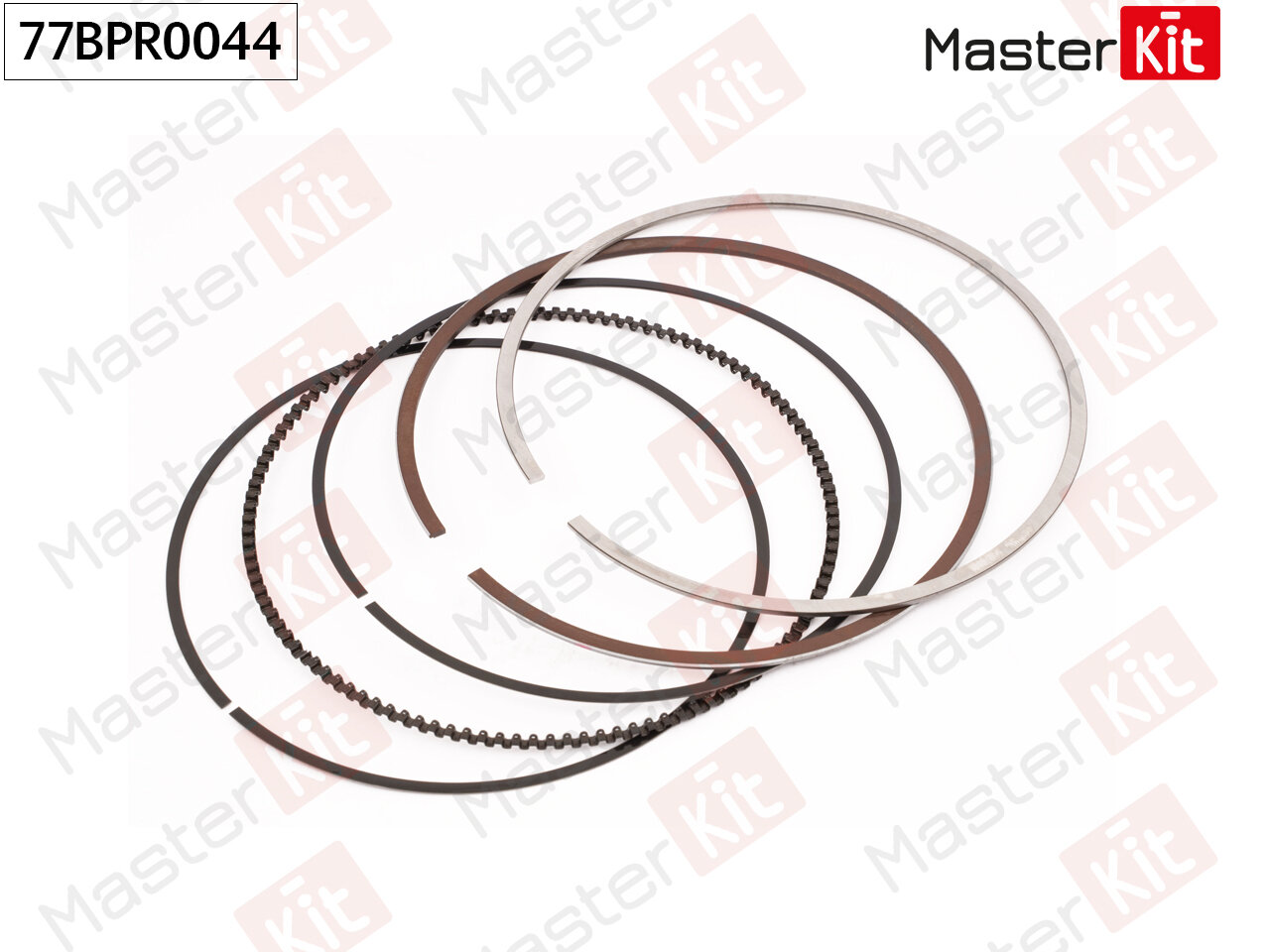 Кольца поршневые к-т на 1 поршень 025 TOYOTA 2GR-FE MasterKit 77BPR0044