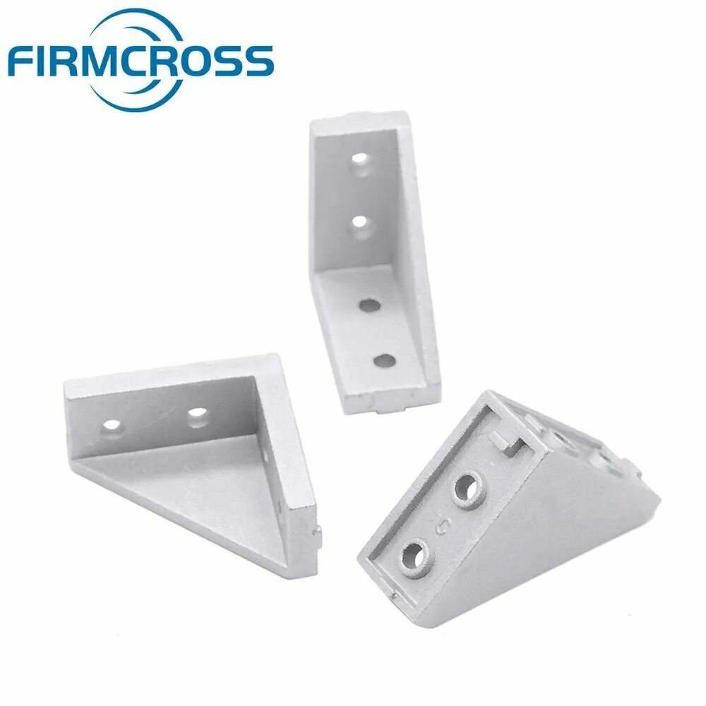 Угловой алюминиевый соединитель 2040, 20 шт. Комплектующие для ЧПУ