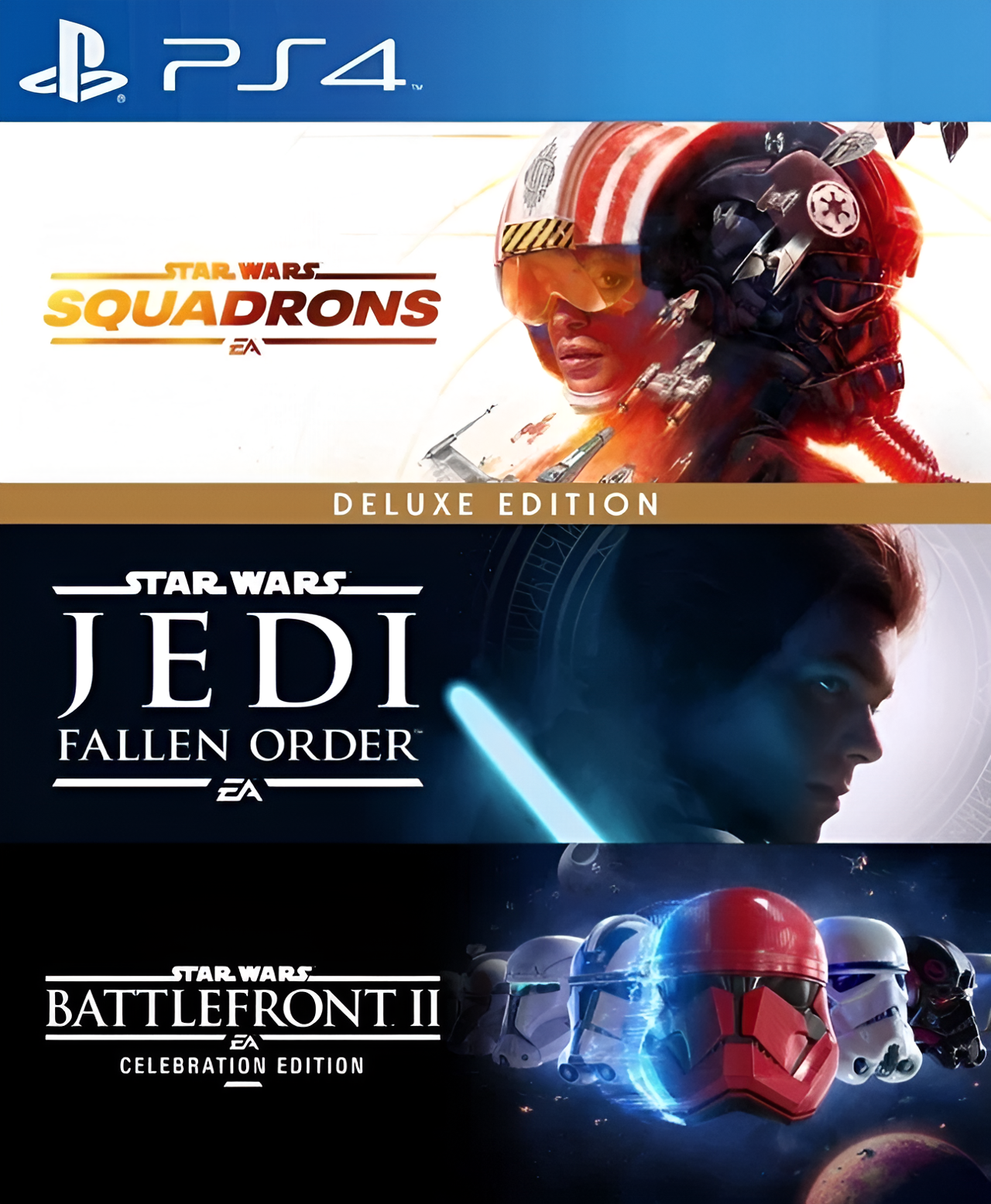 Star Wars Tripple Pack PS4 PS5 (Активация на Турецкий аккаунт)