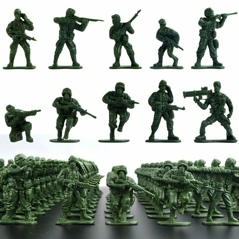 Средневековая пластиковая фигурка рыцаря/Замок Игровой набор/ военные игрушки Мини Древние солдаты 100 шт.