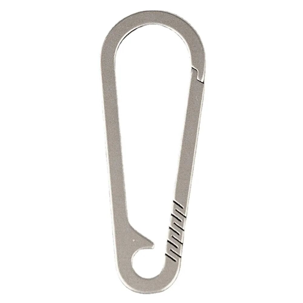 Титановый карабин с быстрым замком