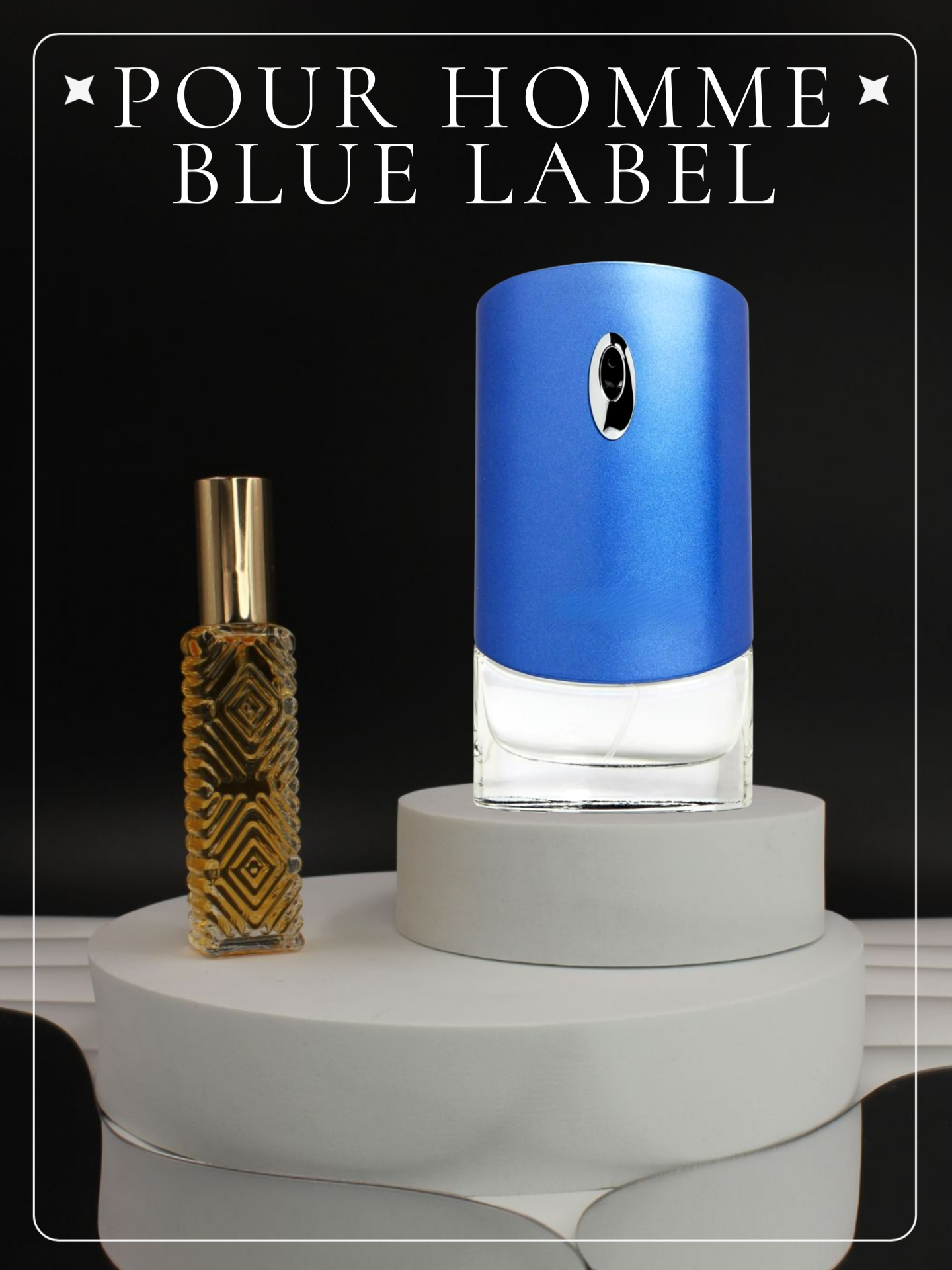 Perfum Secrets; Духи Pour Homme Blue Label; Пур Хом Блю Лэйбл спрей 15 мл