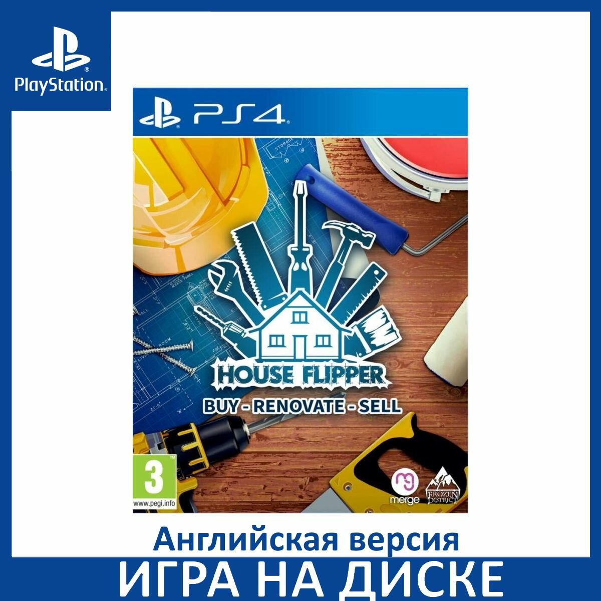 Игра House Flipper PS4 Диск на PlayStation 4 Английская версия