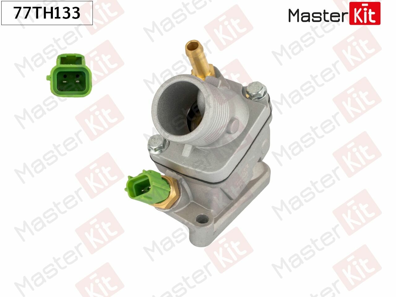 Термостат Volvo S60 I384V70 II285XC90 I275 99-15 90C MasterKit 77TH133