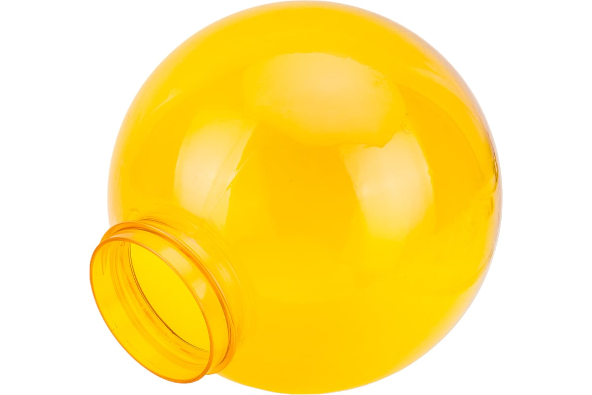 Рассеиватель шар ПММА 200 мм золотой (резьба А 85) TDM {SQ0321-0221}
