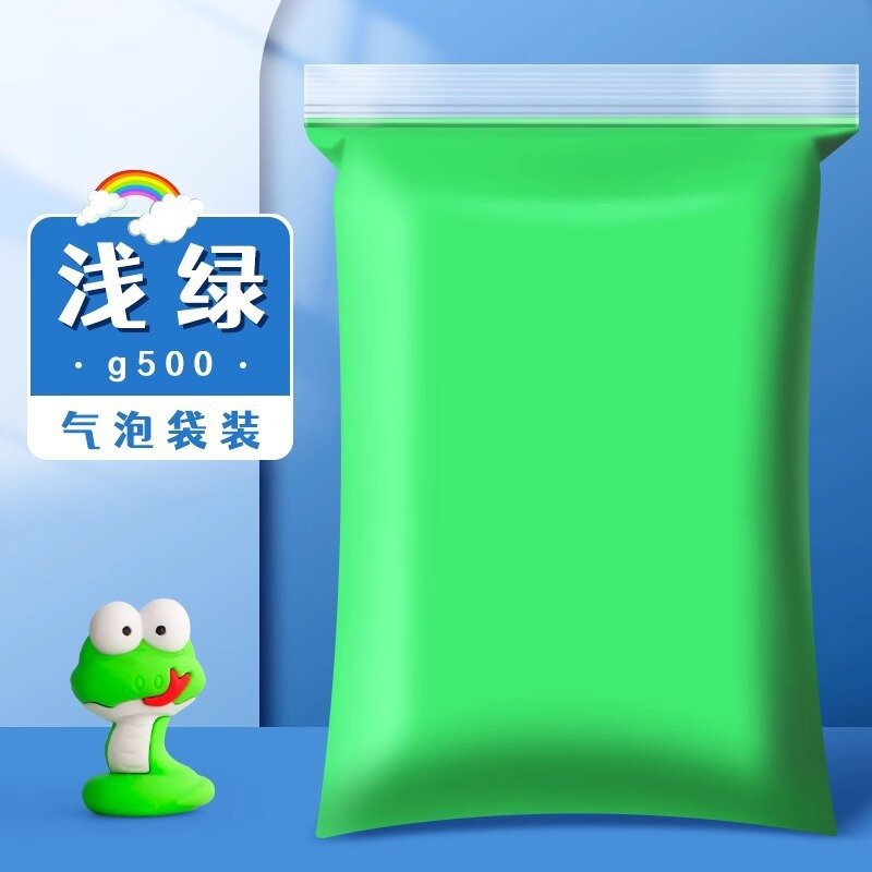 Ультралегкая глина для детей 36 цветов 500г резиновая глина игрушка для рукоделия в детском саду космическая глина ультралегкая бумажная глина