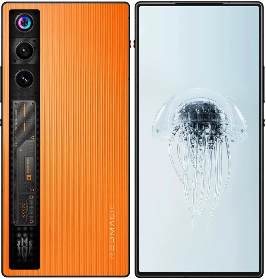 6.8" Смартфон Nubia Red Magic 10 Air 12/256 ГБ, 2480x1116, AMOLED, 120 Гц, 5G, оранжевый