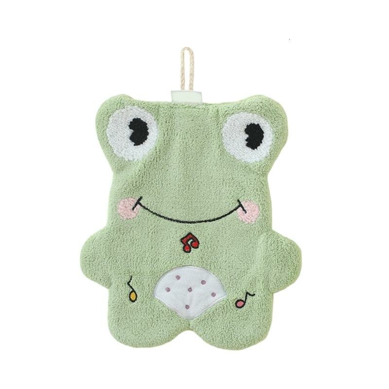 Мультяшное полотенце для рук, лягушка
