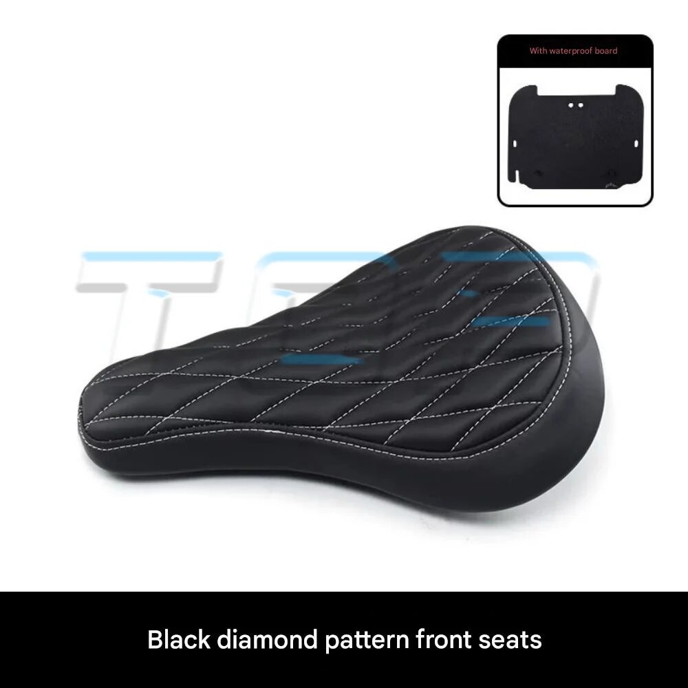 Короткое заднее крыло BENDA CHINCHILLA 500, указатели поворота и подушки сиденья 500 Черный, A