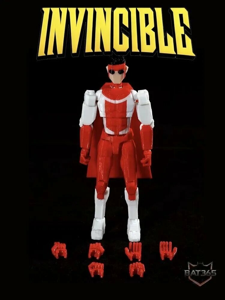 Фигурка Неуязвимый (Invincible-Mark Grayson) 9L3D,3D-печатный подвижный манекен