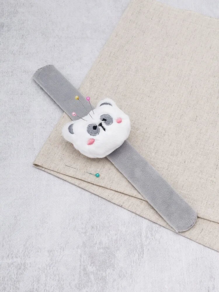 Браслет игольница Мишка, 24 см, Айрис