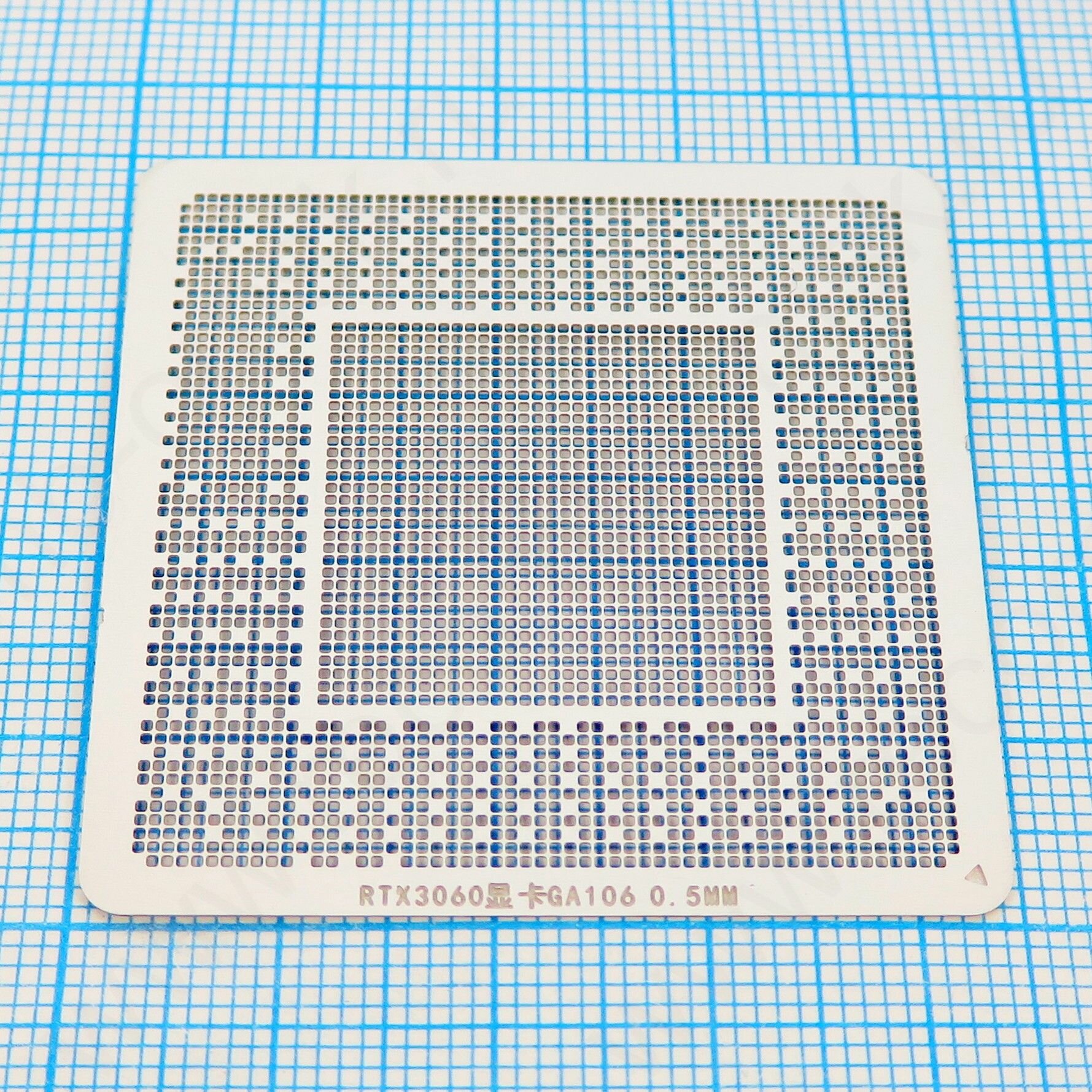 RTX3060 GN20-E3-A1 GN20-E5-A1 GN20-E7-A1 GA104-400-A1 GA104-300-A1 GA104-200-A1 GA104 FCBGA - Трафарет