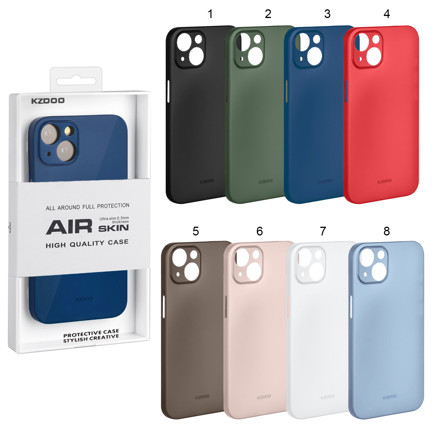 Чехол iPh 15 Plus Air Skin