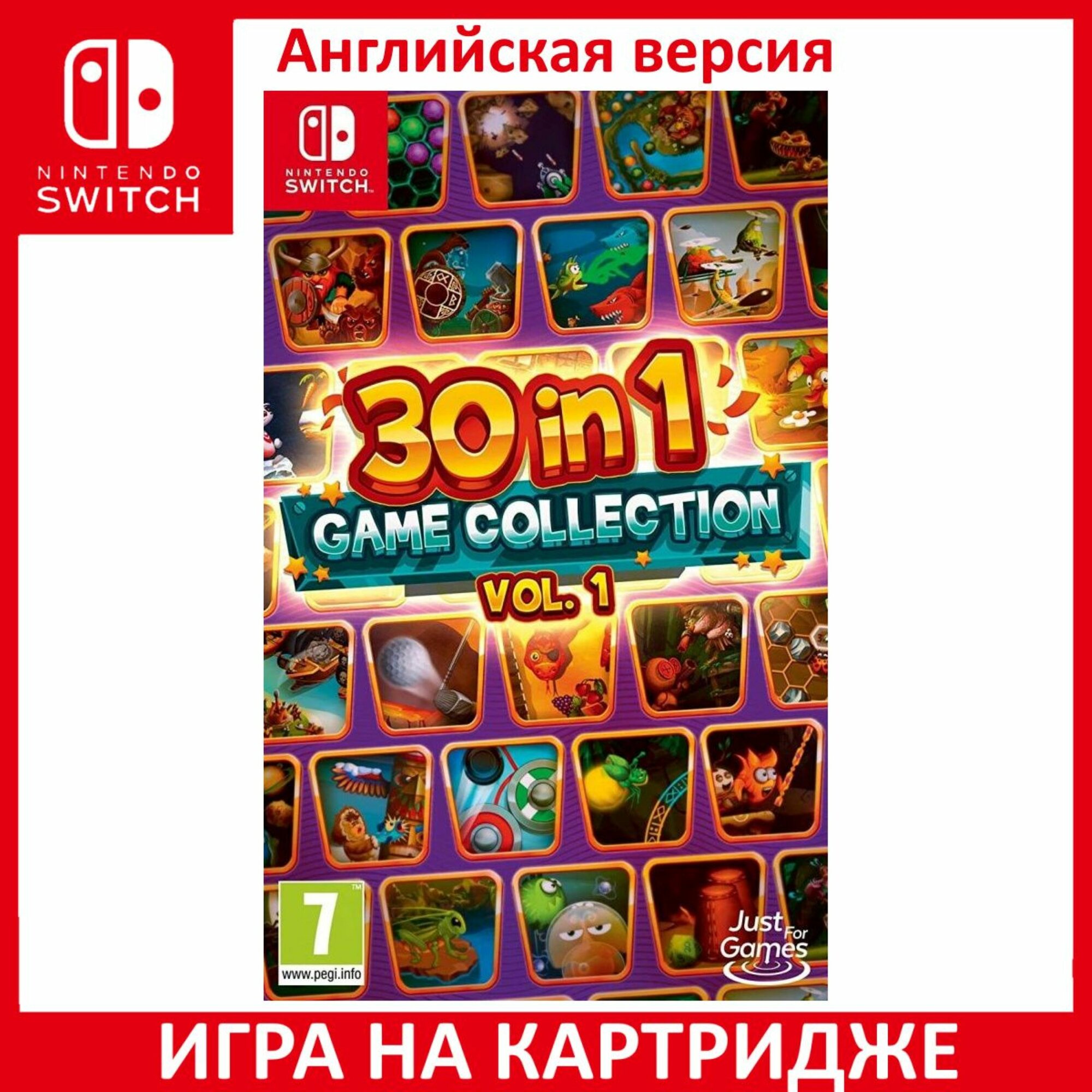 30 in 1 Game Collection Vol.1 (Английская версия) (Nintendo Switch)