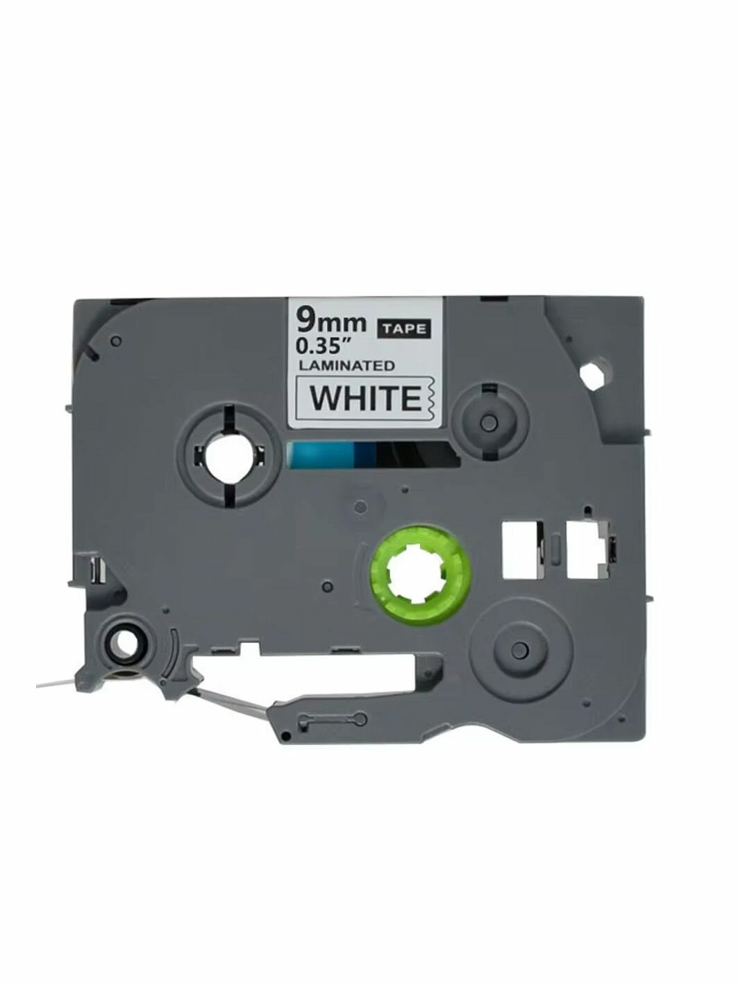 Картридж с термолентой TZc-221 tze 221 для принтеров этикеток Brother серии P-Touch, 9мм, x8