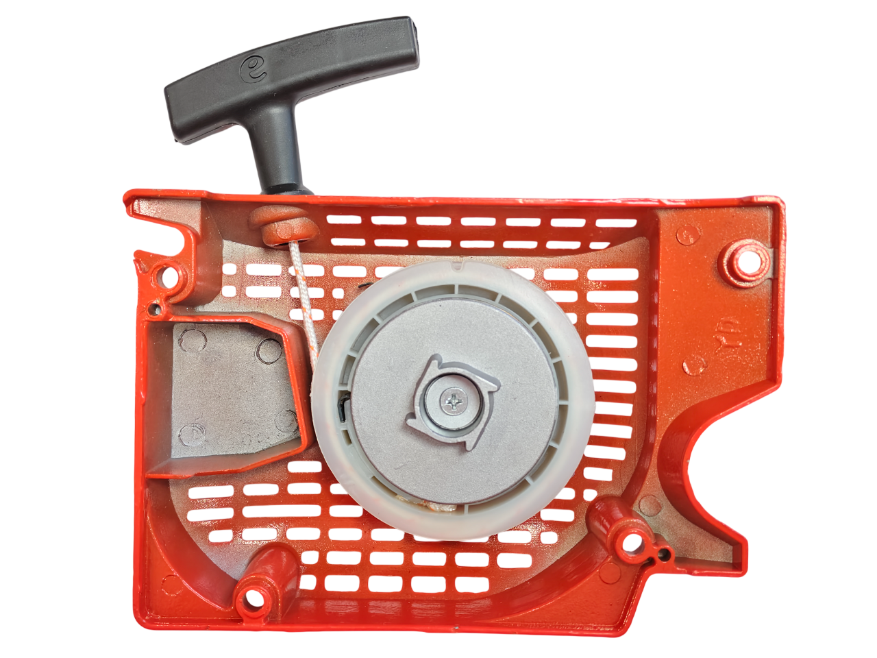 Стартер (металлический корпус и храповик, лёгкий пуск) в сборе для бензопил с двигателем 45, 52, 58 см3