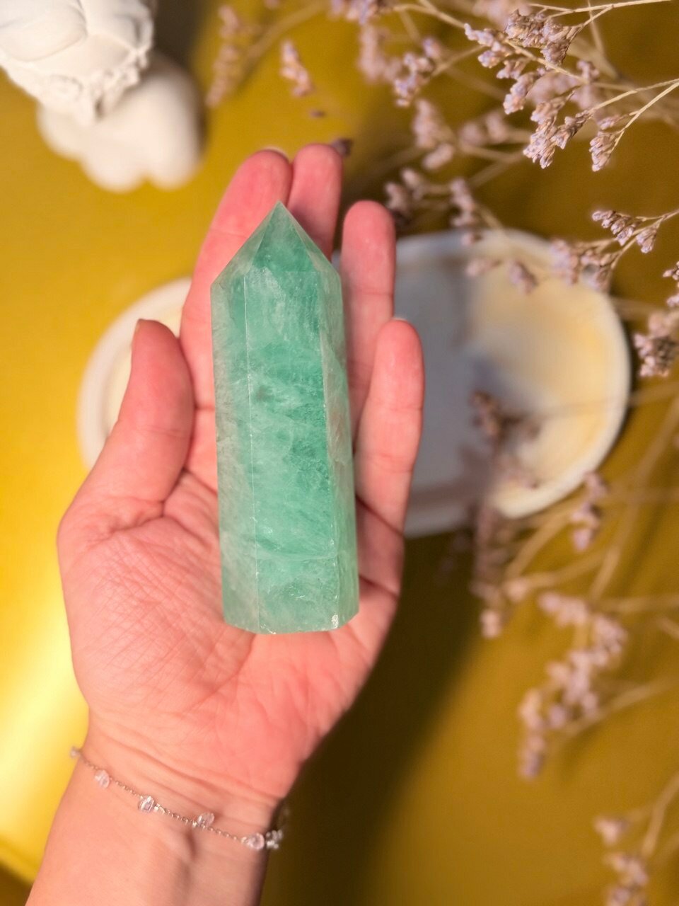 Кристалл из Флюорита 9-10 см