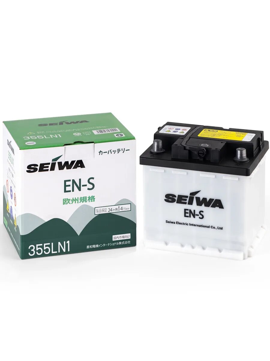 Аккумулятор SEIWA EN-S 355LN1 12V 51Ач обр. пол.