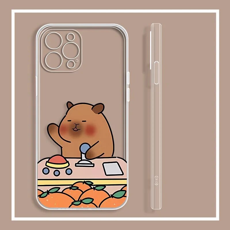 Чехол для телефона для девочек и мальчиков, для IPhone 13, 12, 11, 14, 15 Pro, XS MAX, 7, 8 Plus, Mini X, XR, SE2, милые Мультяшные Чехлы для сотовых телефонов, чехлы