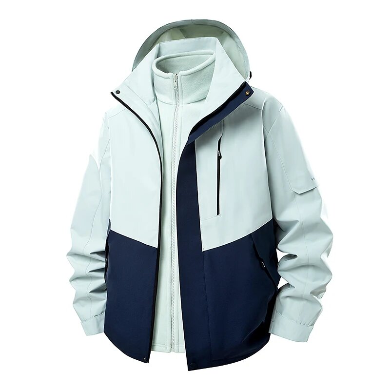 Мужская/Женская куртка 3в1 серая Gray blue, L