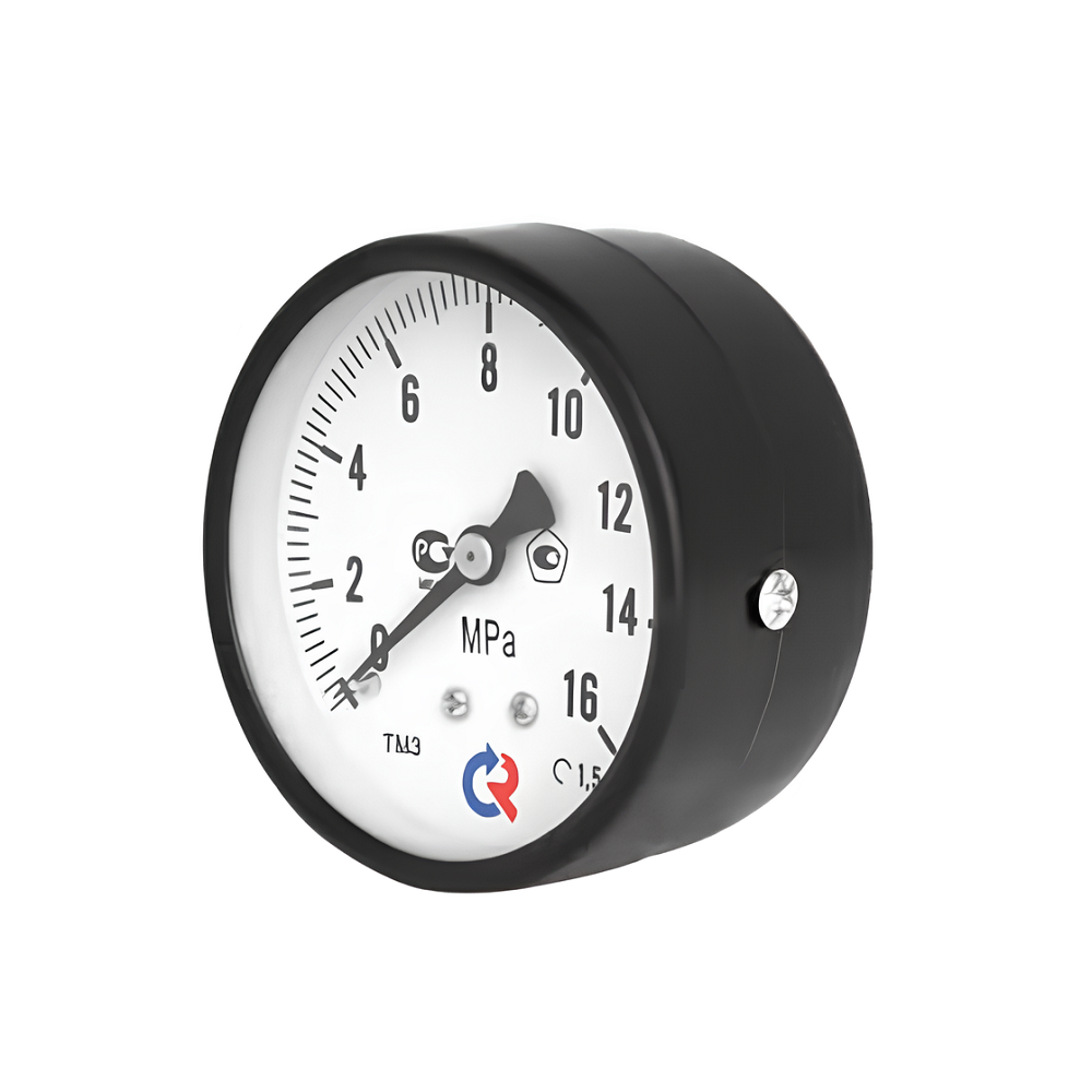 Манометр Росма ТМ-310Т.00 (0-1 МПа) G1/4 1.5 общетехнический 63 мм, осевое присоединение, 0-1 МПа, класс точности 1.5