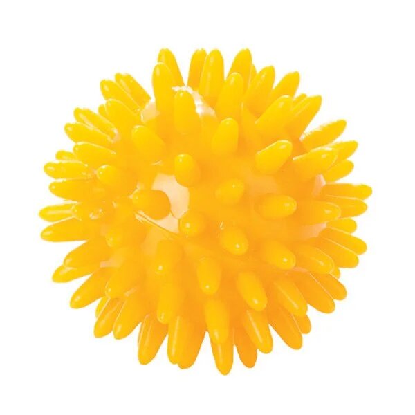 Мяч массажный Тривес М-106, размер - 6 см, желтый