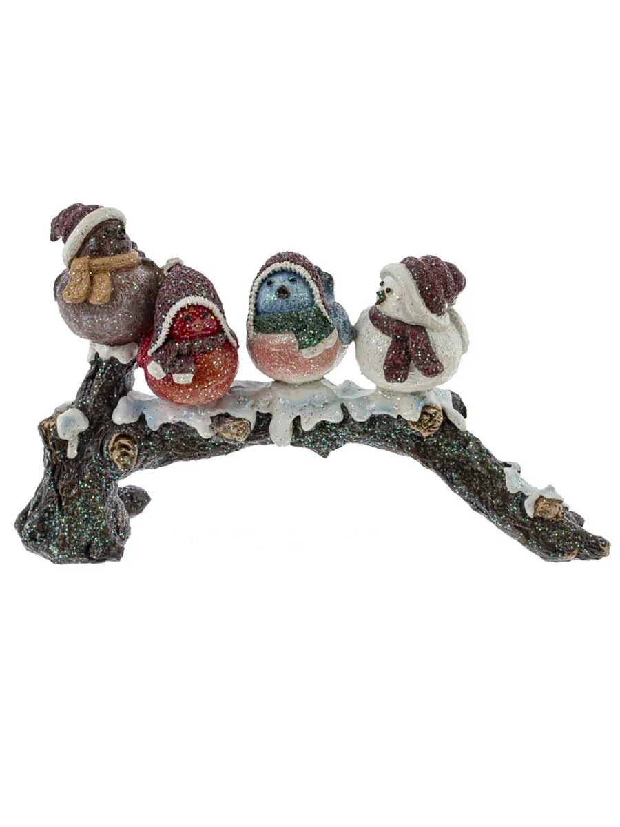 Фигурка декоративная Птички Remecoclub, 20,5x6,5x12,5 см